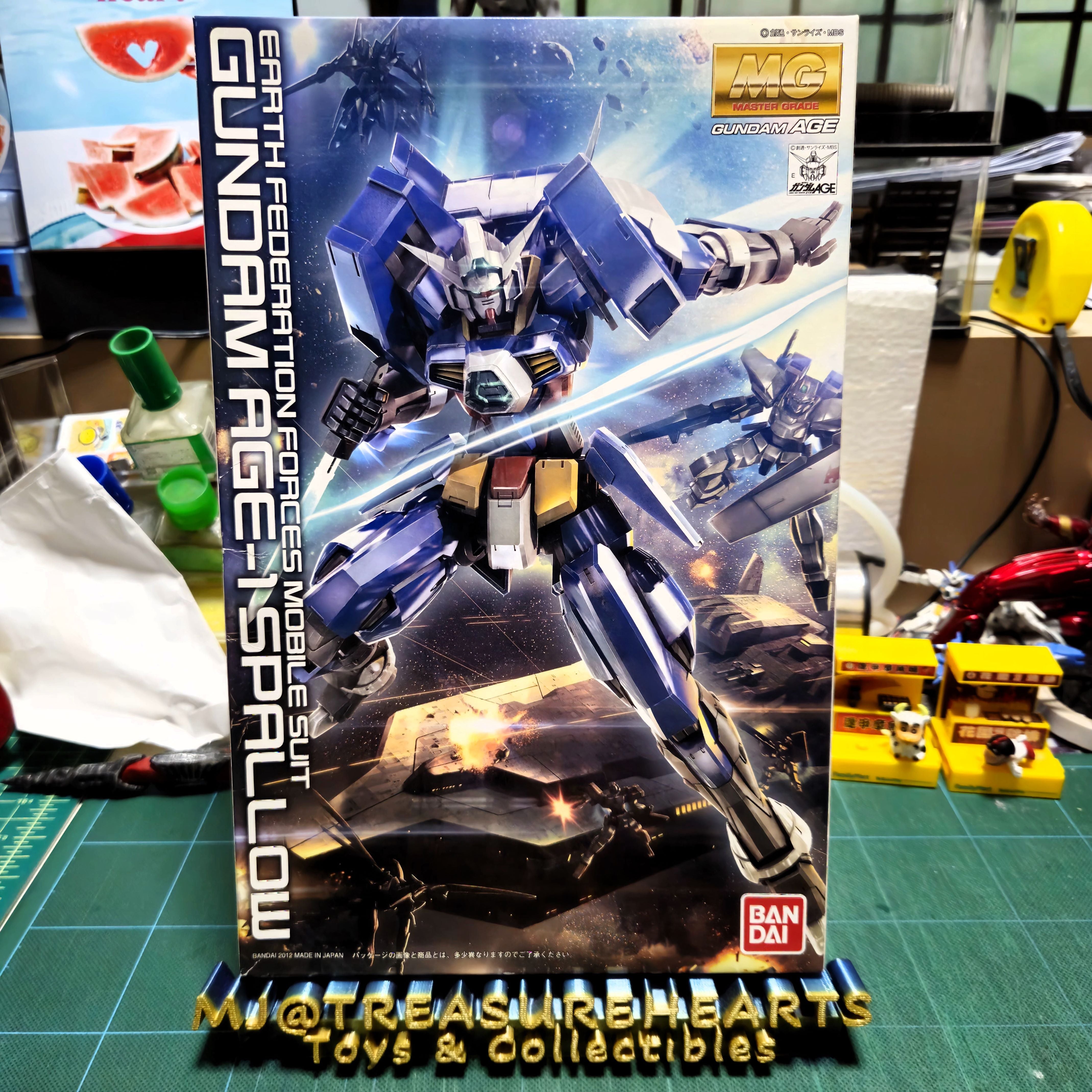 MG 1/100 Gundam AGE-1 Spallow – MJ@TreasureHearts Toys & Collectibles