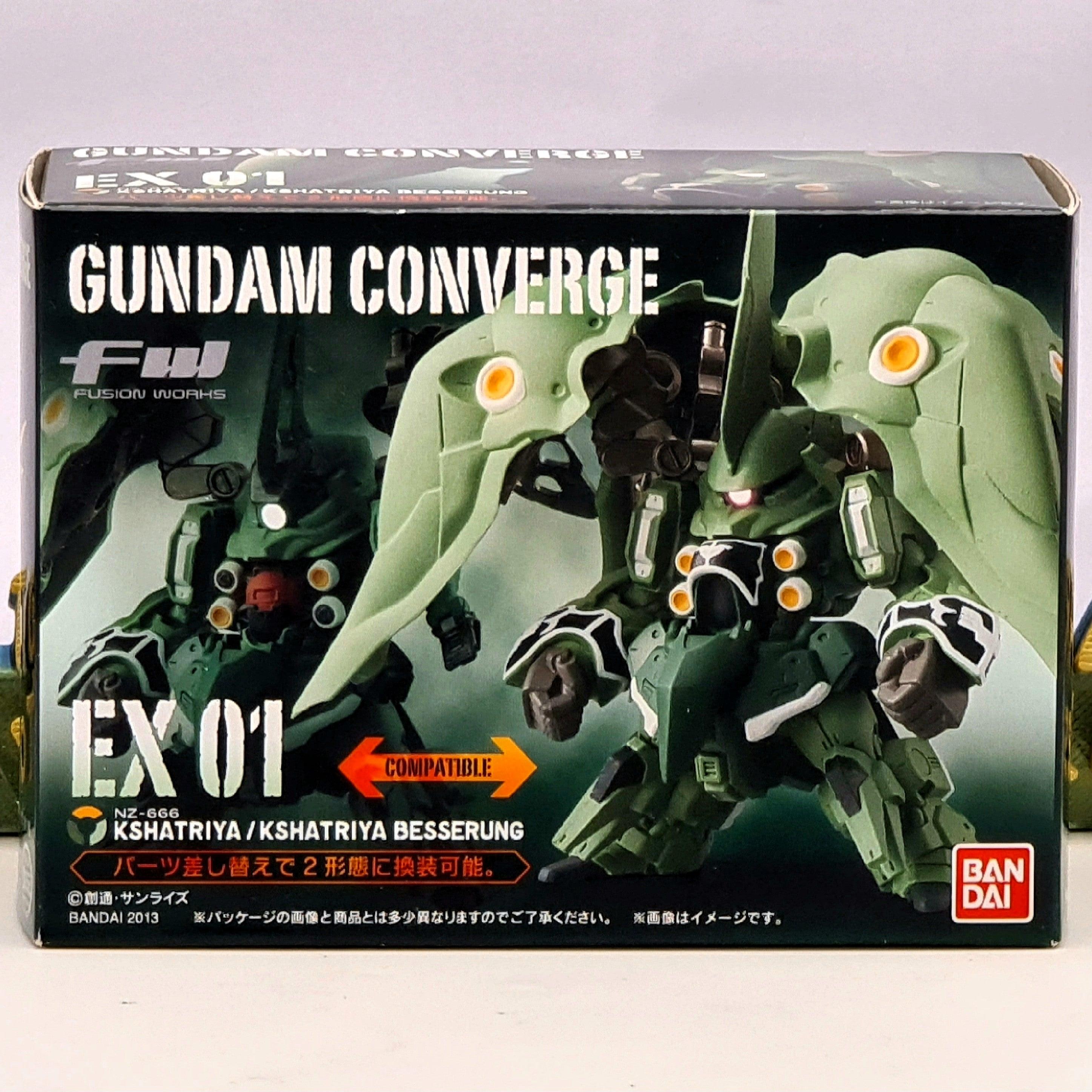 FW Gundam Converge EX01 Kshatriya Besserung – MJ@TreasureHearts Toys & Collectibles